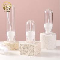 China 30ml 50ml 100ml PET round bottle with spray lotion pump for sale