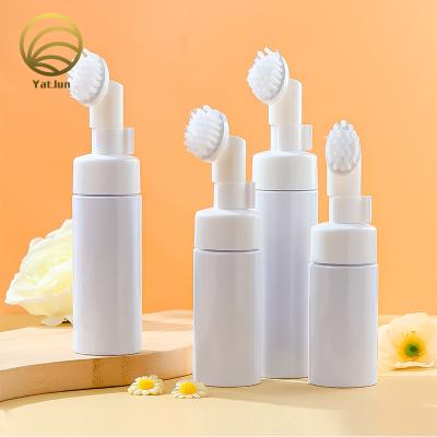 China 100ml 120ml 150ml 200ml 250ml PET bottle with brush cap for sale