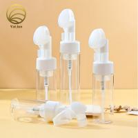 China 100ml 120ml 150ml 200ml 250ml PET clear bottle with brush cap for sale