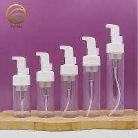 China 100ml 120ml 150ml 200ml 250ml PET round bottle with foam pump cap for sale