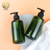 China 250ml 300ml 500ml PET round bottle for body lotion shampoo for sale