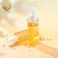 China 150ml 200ml PETG clear square bottle with pump for sale