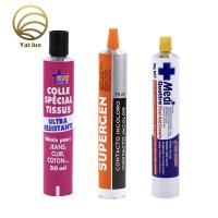 China 75ml collapsible pure aluminum tube with screw cap for skincare for sale