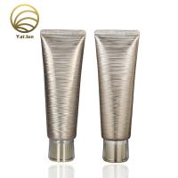 China 60ml 80ml ABL tube plastic packaging with acylic screw cap for brushed finish for sale