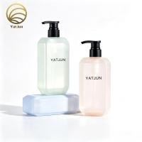 China 500ml PET Square Matte bottle with lotion pump for sale