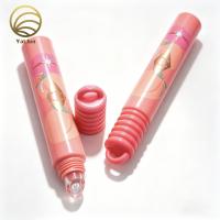 China 10ml Empty packaging Lipgloss Tubes for Lip Balm Liquid Lipstick Cosmetic Squeeze Tube with silicone Applicator for sale