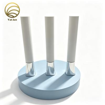 China 20g 25ml Round Cosmetic Plastic Tube with Long Nozzle Head Packaging for sale
