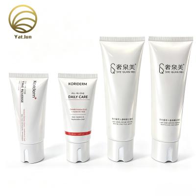 China 50ml 100ml Plastic empty squeeze tube for facial wash packaging for sale