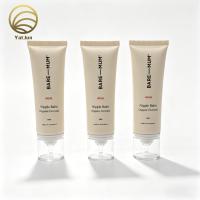 China 50ml PE Oval empty packaging tube with dropper PETG Cap for sale
