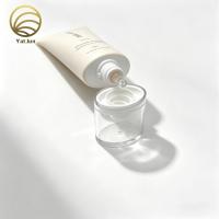 China 50ml PE Oval empty packaging tube with dropper PETG Cap for sale