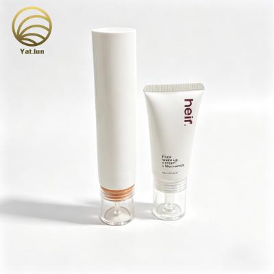 China 50ml PE round tube with dropper PETG Cap for sale