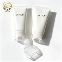 China 100ml 150ml 200ml empty PE oval tube with  massage head for sale