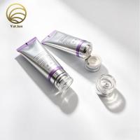 China 100ml ABL empty round tube with acrylic flip top cap for sale