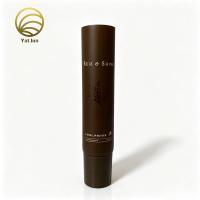 China 10ml 20ml Empty Squeeze Lip Balm Tubes Cosmetic Packaging with Slanted Plastic Tip Applicator for sale
