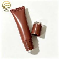 China 5ml 10ml 20ml Empty Lip Gloss Tubes Special Lip Balm Container With Silicone Applicator Tip for sale