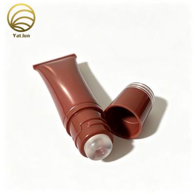 China 5ml 10ml 20ml Empty Lip Gloss Tubes Special Lip Balm Container With Silicone Applicator Tip for sale