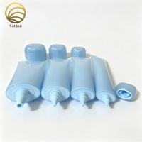 China 30ml 50ml LDPE Oval Plastic Squeeze Tubes with Acrylic Screw Caps for Cosmetics for sale