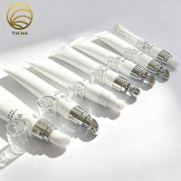 China 10ml 20ml Eye Cream Squeeze Tubes with Metal Massage Roller Tip Empty Skincare Packaging for sale