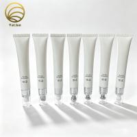 China 10ml 20ml Eye Cream Squeeze Tubes with Metal Massage Roller Tip Empty Skincare Packaging for sale