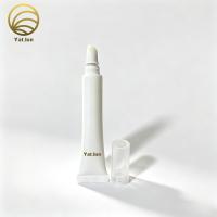 China 10ml 15ml 20ml Empty Lip balm Tube with flocked Applicator Tip for cosmetic for sale