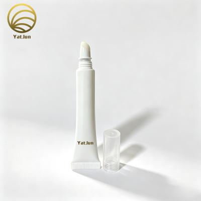 China 10ml 15ml 20ml Empty Lip balm Tube with flocked Applicator Tip for cosmetic for sale