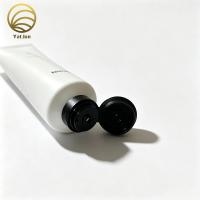 China 50ml White PE Squeeze Tube Empty Cosmetic Packaging Tube For Hand cream for sale