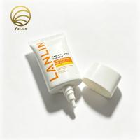 China 30ml 50ml Empty Oval PE Squeeze Cosmetic Tubes, Sunscreen Packaging Tubes for sale
