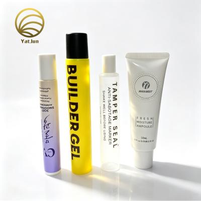 China 10ml 20ml 50ml  Long Nozzle PE Cosmetic Tube Empty Custom Squeeze Packaging for Skincare Personal Care for sale