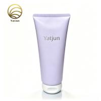 China 100ml 200ml Cosmetic PE Squeeze Tube With Flip Top Cap for facial cleanser packaging for sale