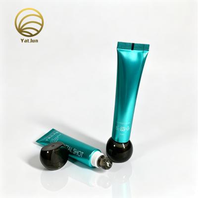 China 15ml 20ml ABL Cosmetic Tube with PETG Round Screw Cap for lip balm packaging for sale