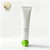 China 80g White PE Squeeze Tube with Screw Cap Custom Printed Facial Mask Cosmetic Packaging Tube for sale