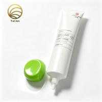 China 80g White PE Squeeze Tube with Screw Cap Custom Printed Facial Mask Cosmetic Packaging Tube for sale