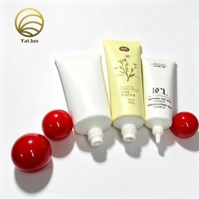 China 30ml 50ml Custom Empty PE Squeeze Tubes Cosmetic Packaging for Hand Cream & Skincare for sale