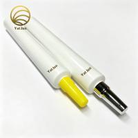 China 15ml 30ml White PE Squeeze Tube with Nozzle Cap Custom Cosmetic Packaging for Eye Cream & Essence for sale