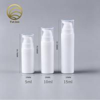 China 5ml 10ml 15ml PP Airless Lotion Pump Bottle Cosmetic Pump Container for Serum Travel Skincare for sale