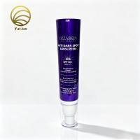 China 50ml Sunscreen Tubes with Pump Head Empty Cosmetic Packaging Tubes for sale