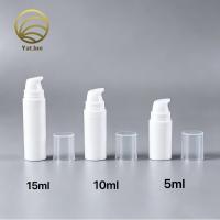 China 5ml 10ml 15ml PP Airless Lotion Pump Bottle Cosmetic Pump Container for Serum Travel Skincare for sale