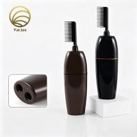 China 200ml PP Dual‑Chamber Hair Dye Comb Applicator Bottle Plastic Hair Color Container for DIY Hair Coloring for sale