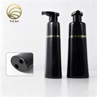 China 200ml PP Dual Chamber Cosmetic Bottle Double Chamber Dispenser Bottle for Hair Care for sale