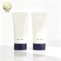China 150g PE Cosmetic Squeeze Tube with Flip Top Cap for Body Lotion & Facial Cleanser for sale
