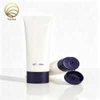 China 150g PE Cosmetic Squeeze Tube with Flip Top Cap for Body Lotion & Facial Cleanser for sale