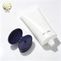 China 150g PE Cosmetic Squeeze Tube with Flip Top Cap for Body Lotion & Facial Cleanser for sale