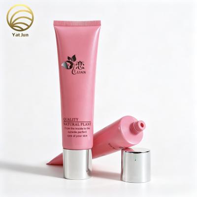 China 100ml Custom cosmetic PE squeeze tube with Screw Cap for Skincare Cream Lotion for sale