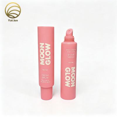 China D22 PE Squeeze Tube Custom Printed Cosmetic Packaging Tube for Lip Balm for sale