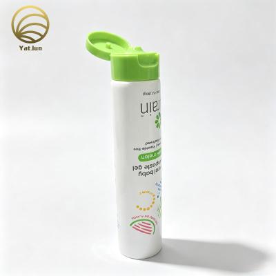 China D35 PE Squeeze Tube with Flip Top Cap Custom Printed Empty Packaging For Toothpaste for sale