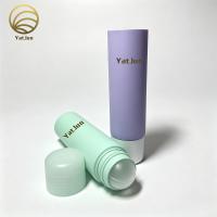 China D35 PE Squeeze Tube with Roller Ball OEM Roll-on Packaging for Deodorant for sale