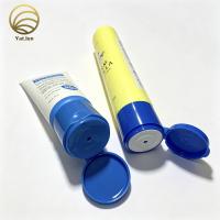 China D35 PE Squeeze Tube with Flip Top Cap Custom Printed Sunscreen tube for Sunscreen & Body Lotion for sale