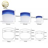 China 7g 50g 100g PP Flip Top Cosmetic Jar Custom Cream Packaging for Cosmetic & Personal Care for sale