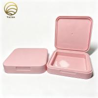 China 20ml PP Square Plastic Jar with Snap Lid Empty Cosmetic Container for Solid Balm & Mask for sale