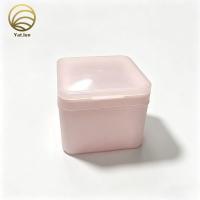 China 300g PP Square Cosmetic Jar with Built-in Tweezers for cleansing wipes Face mask for sale